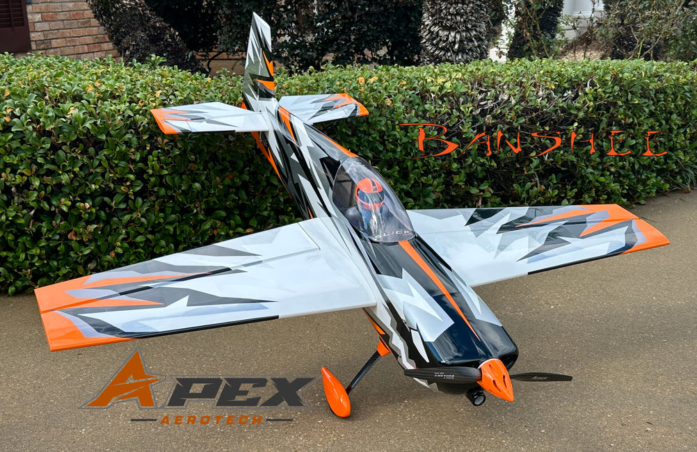 Apex 60" Slick 360 ARF Orange, Apex Aerotech